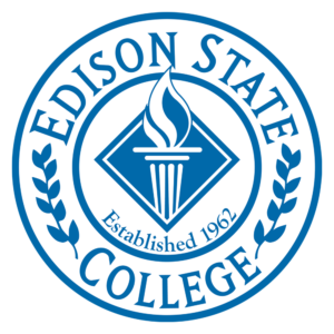 Edison State College seal - Evolution Design House | Graphic Design